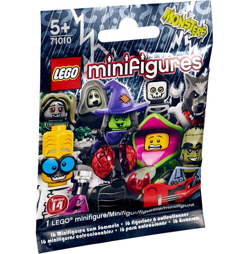 LEGO Minifigure Series packaging - is there a rule in a colour ...