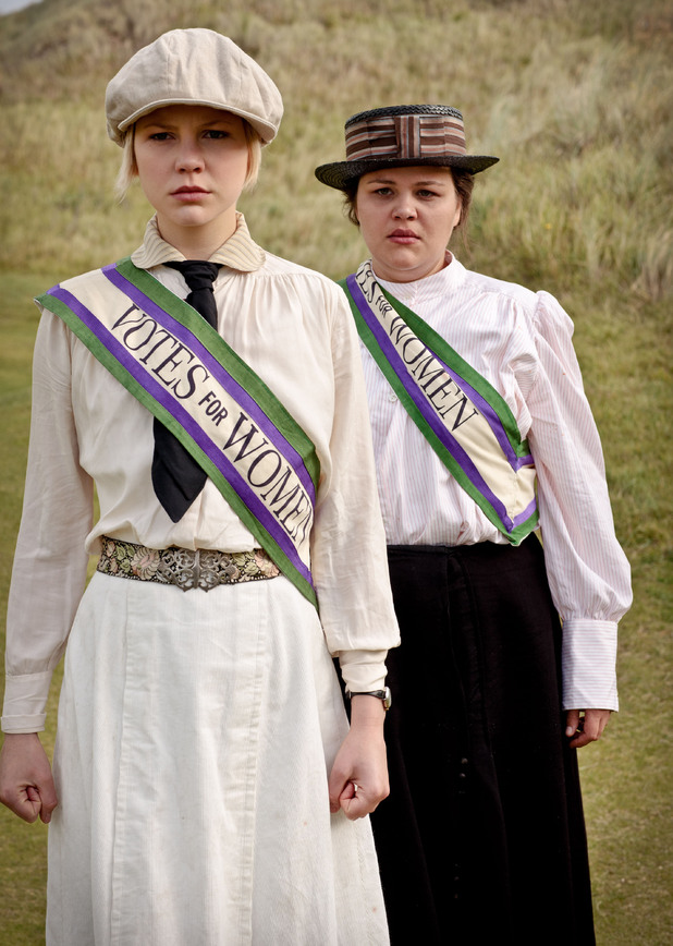 UKTV: Parades End S01E01 | Parade's end, Suffragette, Historical dresses