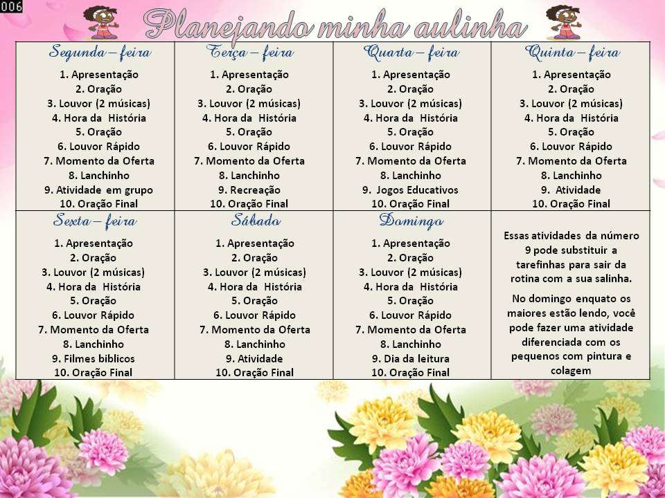Educadoras da E.B.I Fazendo a diferença: Dicas para planejar sua aulinha