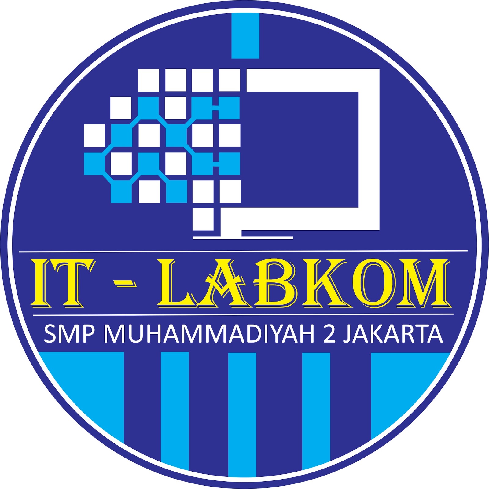 Desain Masuk Ruang Lab Komputer