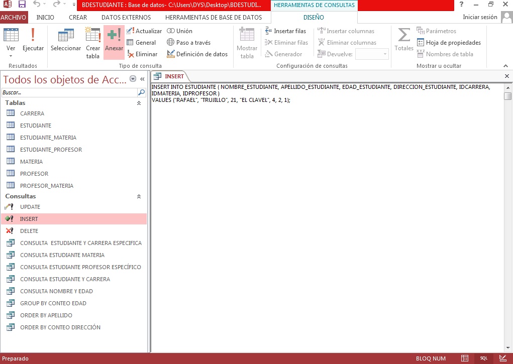 Consultas de selección SQL y agrupamiento de registros : Consultas ...