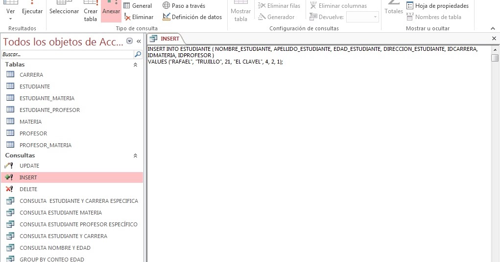 Consultas de selección SQL y agrupamiento de registros : Consultas ...