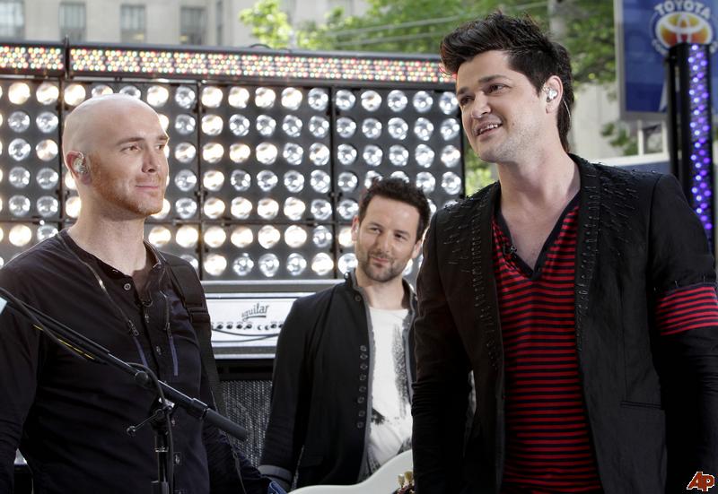 Danny O'Donoghue.net: The Script back to rehearsing tomorrow