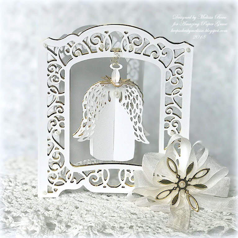 Creating from the Heart: ♥ 3D Angel Ornament Card ♥