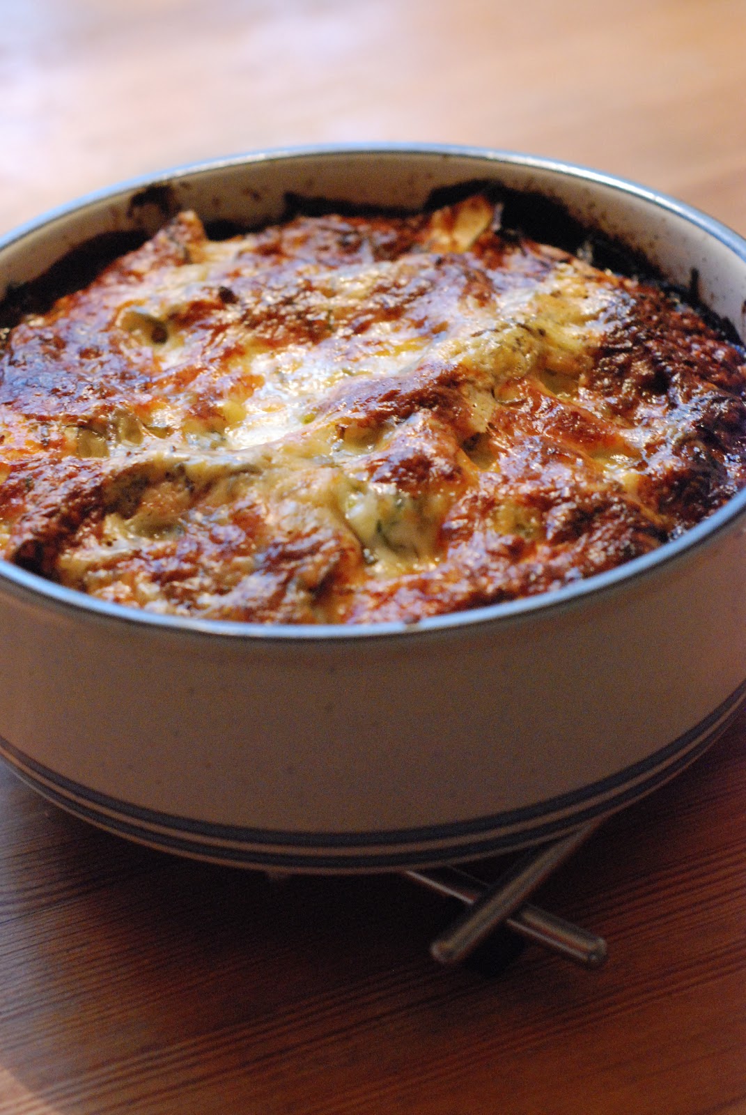 Mat 365: Sannas svamplasagne med keso