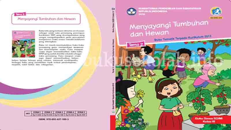 Buku Siswa Kelas 3 Sd Tema 2 Semester 1 K13 Revisi 2018 - Gak Belajar