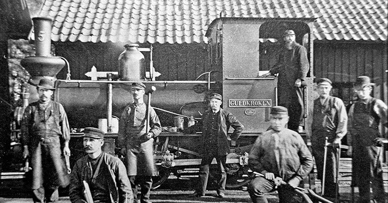 Elg family: Per Gustaf Bork – blacksmith and narrow gauge pioneer