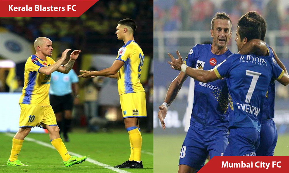 {*ISL 2017-18*} Mumbai City FC vs Kerala Blasters FC Live Stream