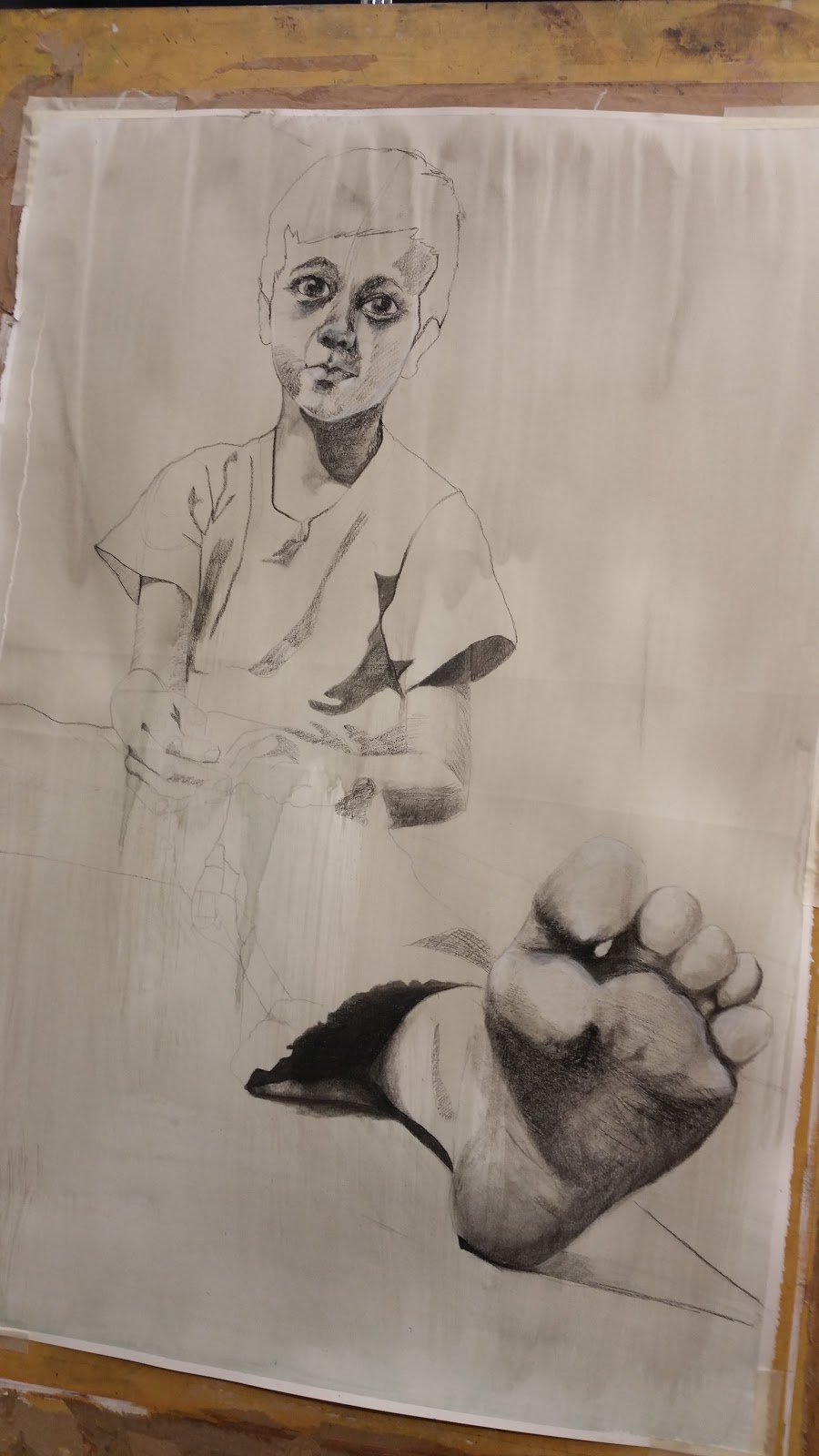 Figure Drawing: Step by step progress on Final