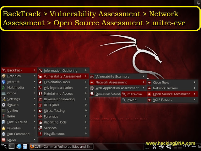 HackingDNA: mitre-cve on backtrack 5