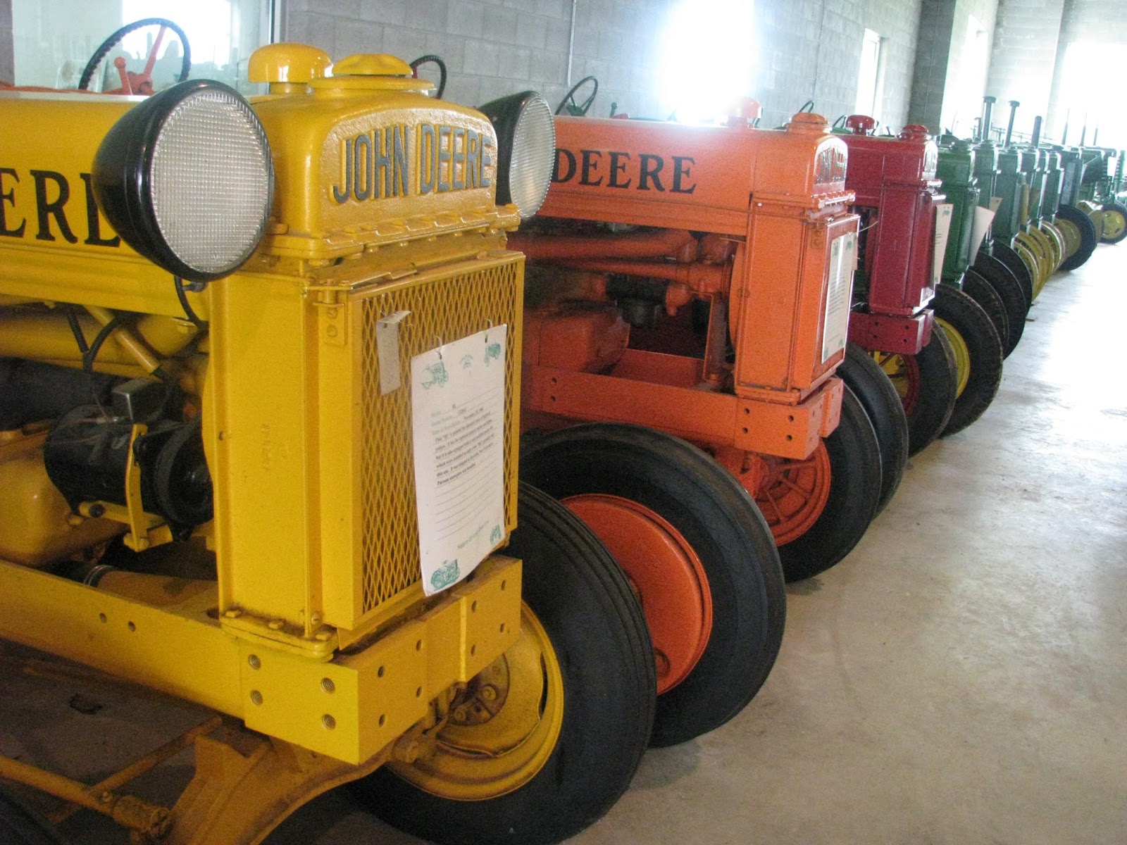 Preussless Pathways: John Deere Green and Strawberry Red