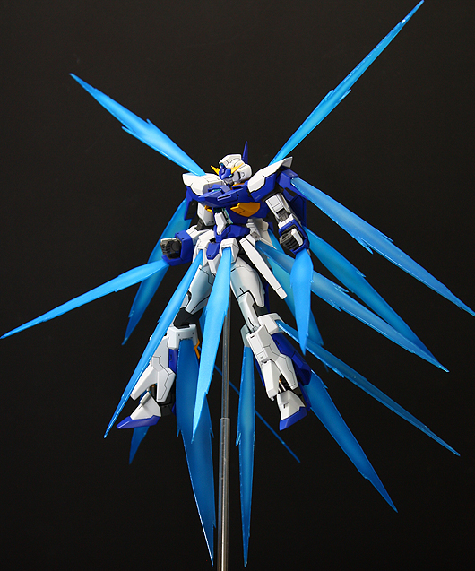 HG 1/144 Gundam AGE-FX Burst Mode customized build by kirayama