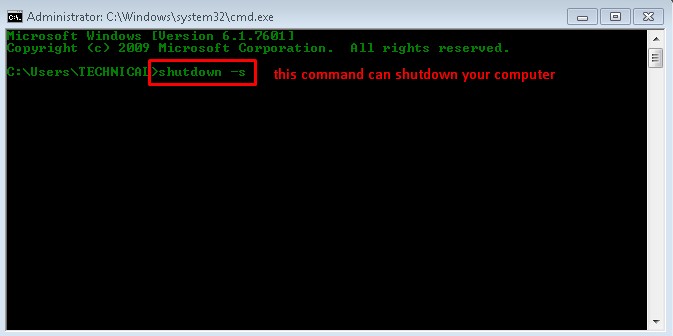 Cara Shutdown Komputer Lewat CMD (Windows) | Technical Aiko