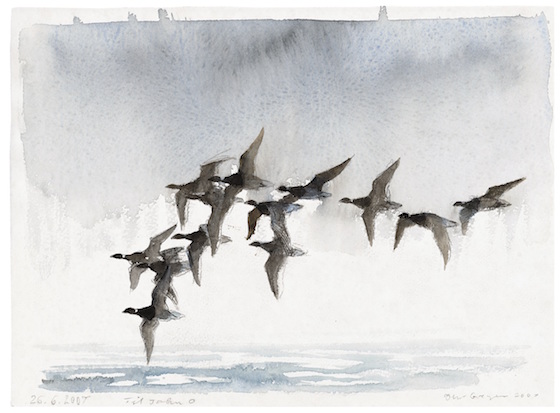 Fredens Sogns Kunstforening: Jens Gregersen, tegninger og akvareller