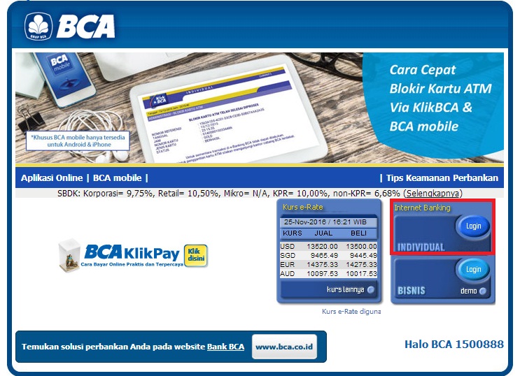 CARA DAFTAR & MENGGUNAKAN KLIKBCA INTERNET BANKING TERBARU 2019 - SIAP ...