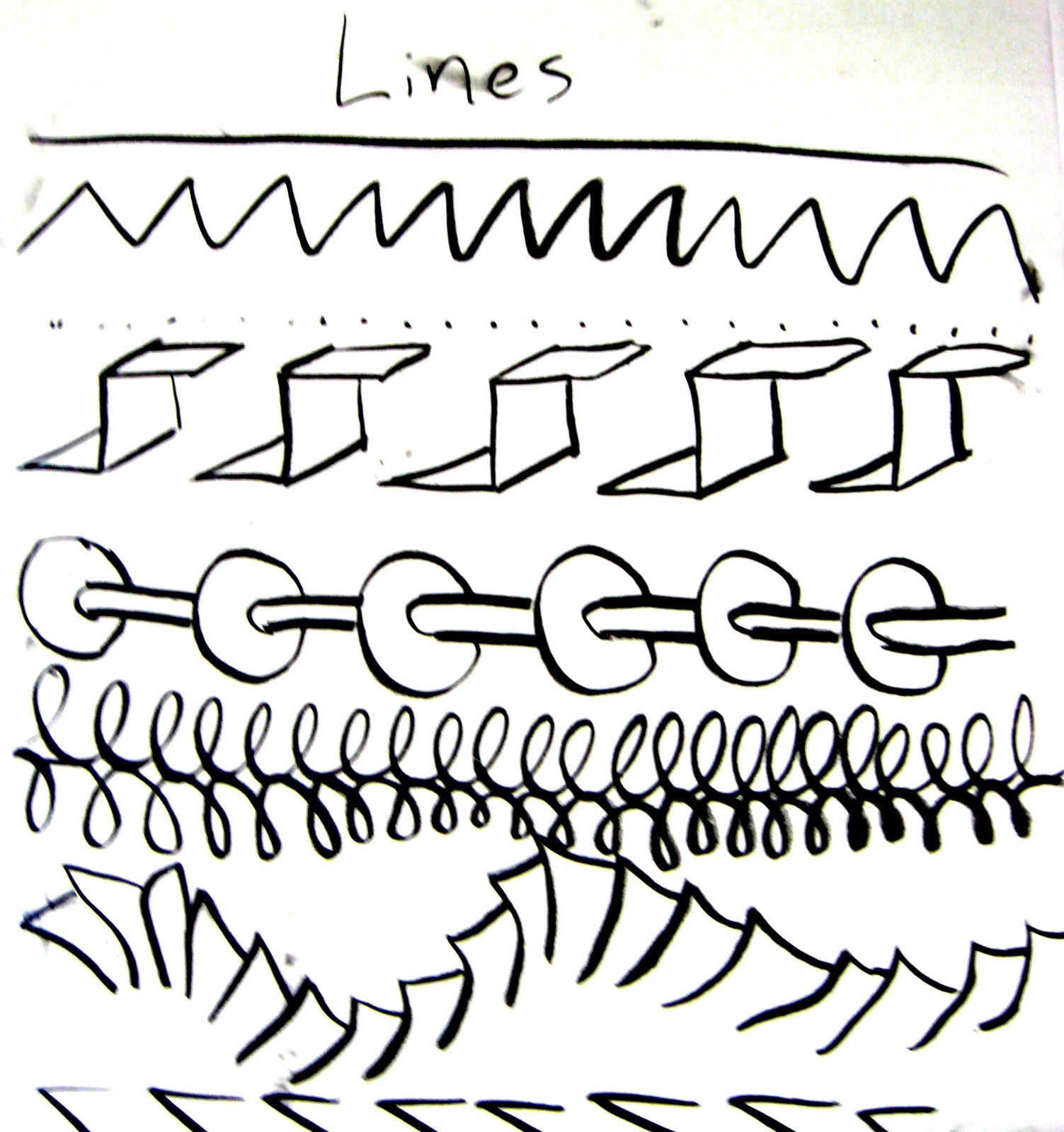 Mr. Mueller's Art Class: Ties: Lines, Patterns, Repetition, Lines ...