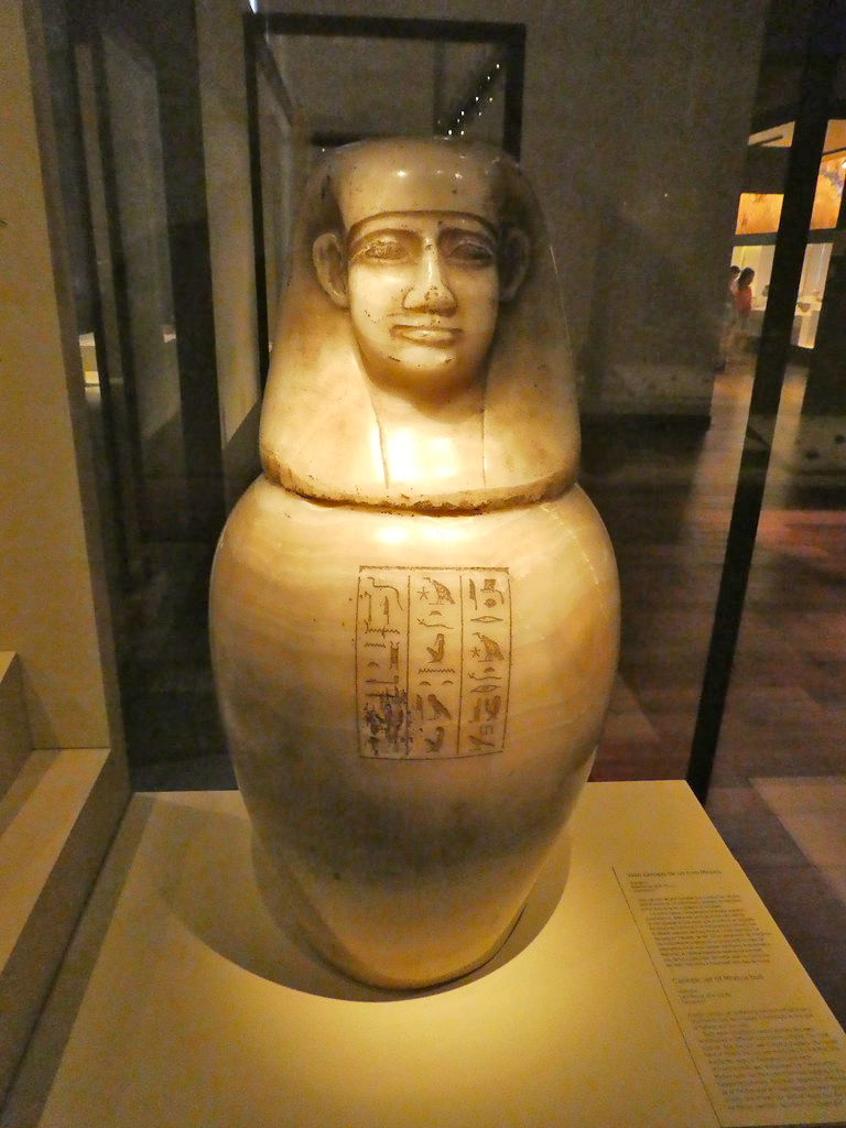 Historia del Arte: Vaso canopo de Mnevis