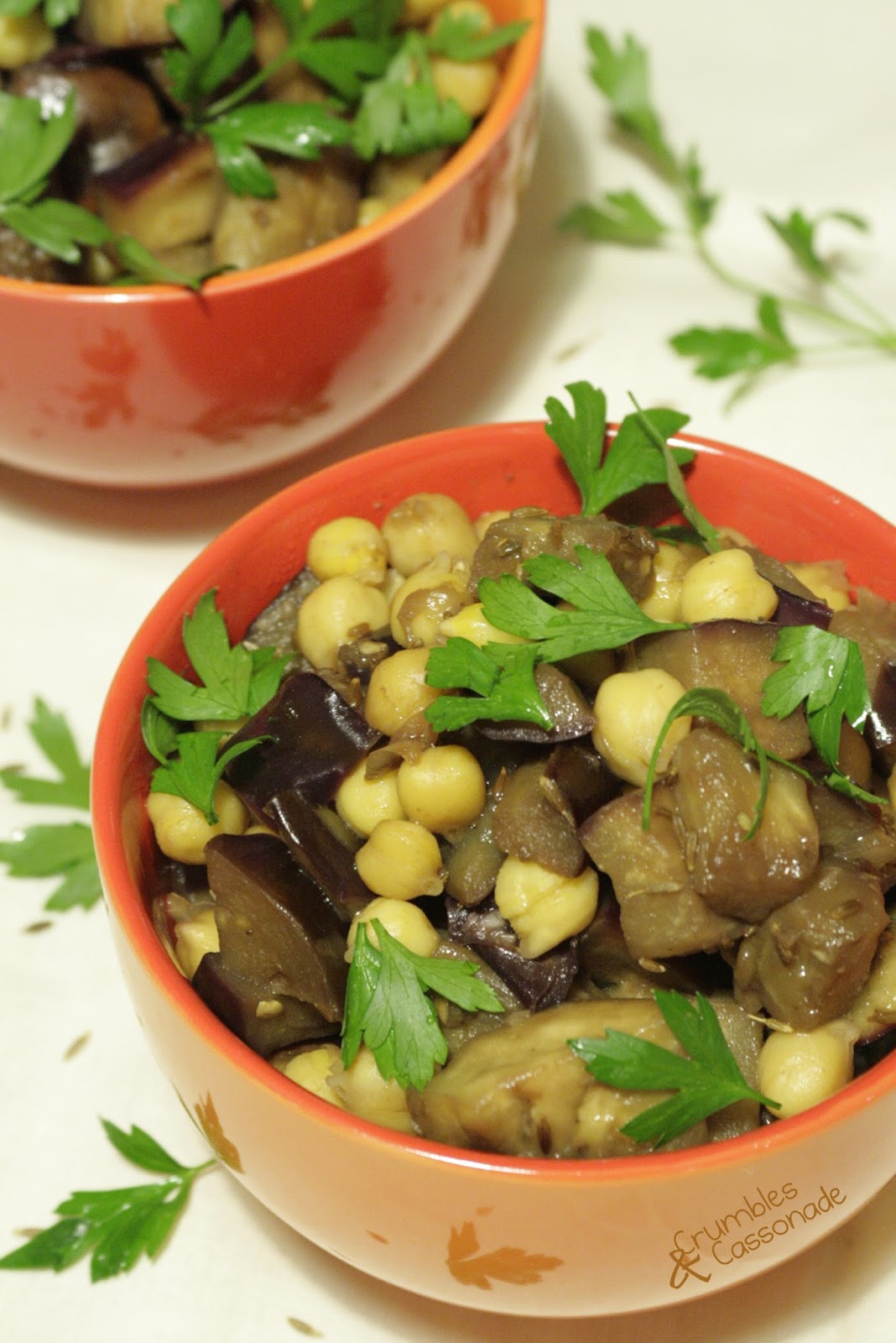 Crumbles et Cassonade: Aubergine frite à la mélasse de grenade et aux ...