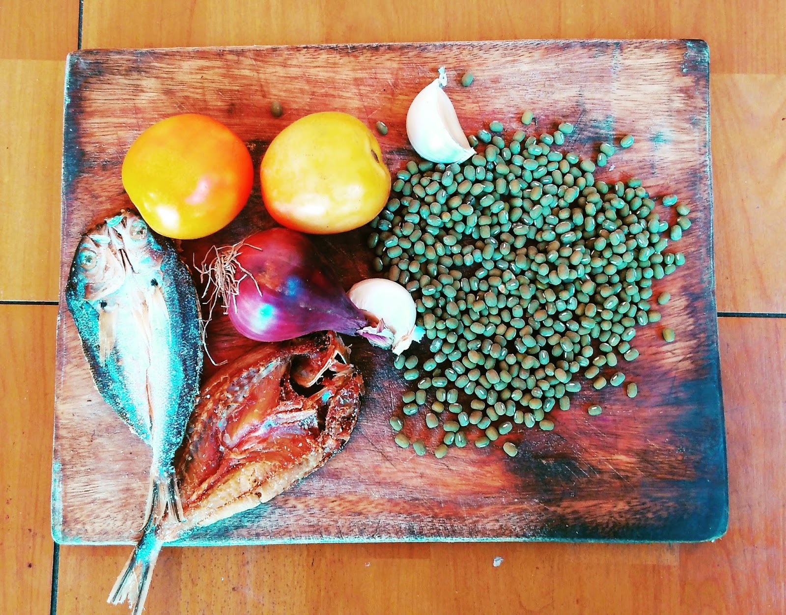 Cliste Bella: Home Cookin' | Mung Bean Soup and Dried Fish