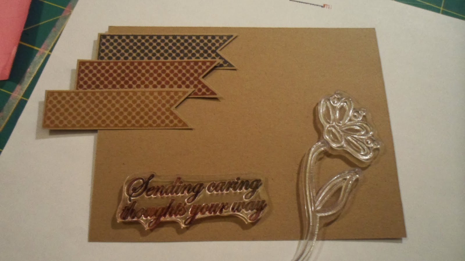 Cricut When I Can: Colors of Fall sympathy card