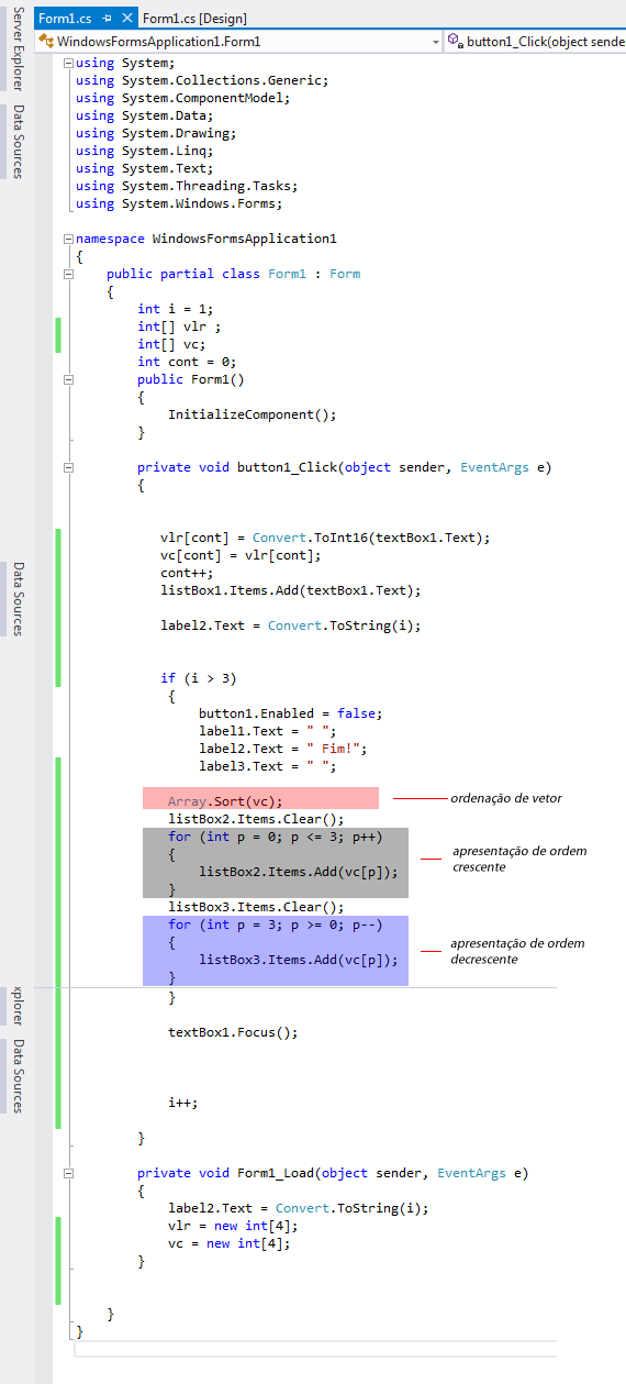 Universo Técnico: CSharp: Vetores