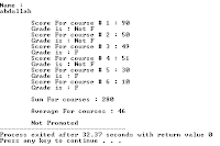 C++ Program to Input Marks of 6 Subjects from 20 Students and Calculate the Sum and Average ...