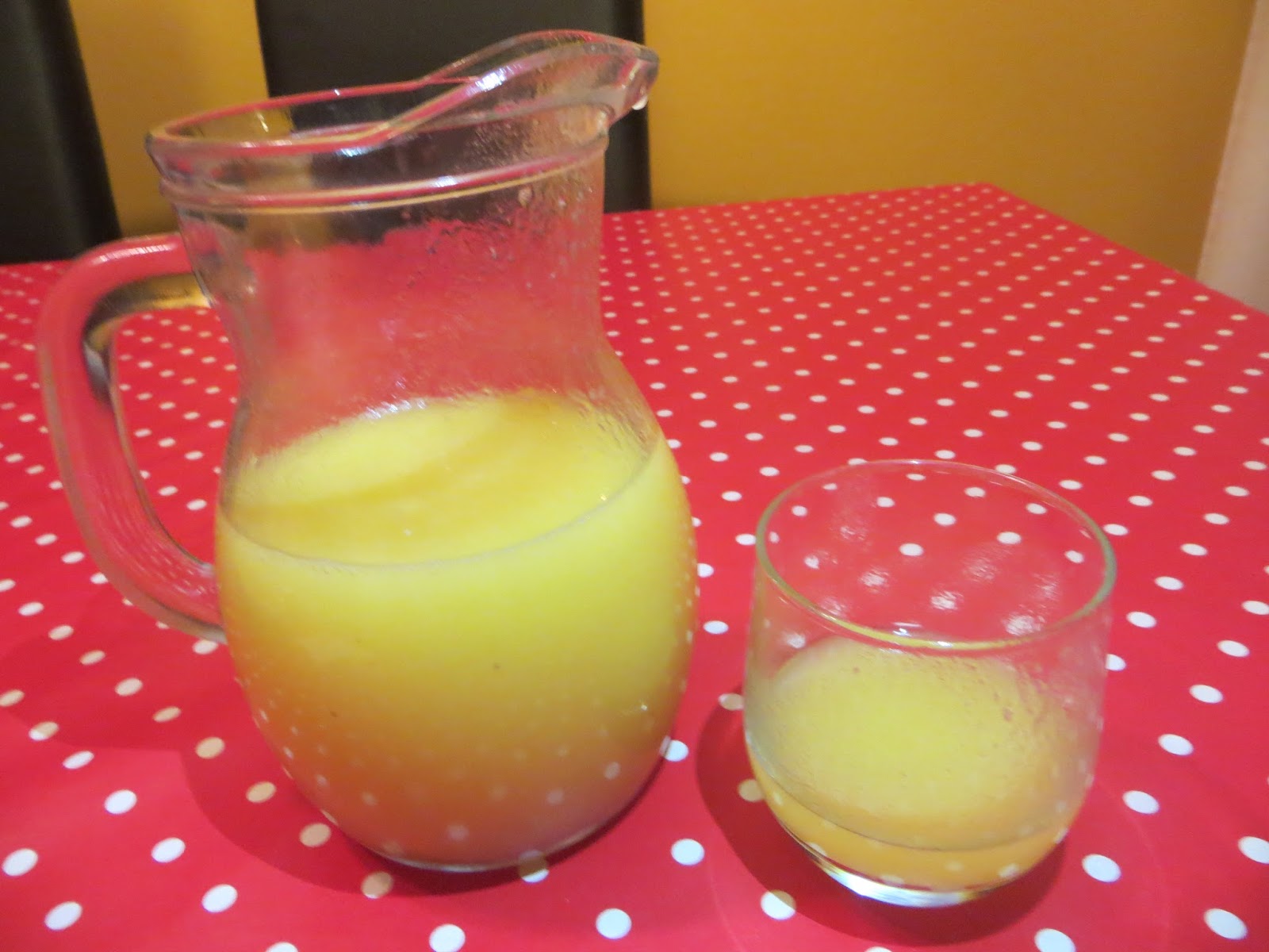 Su Delícia: Néctar de pêra, banana e laranja na Yammi2