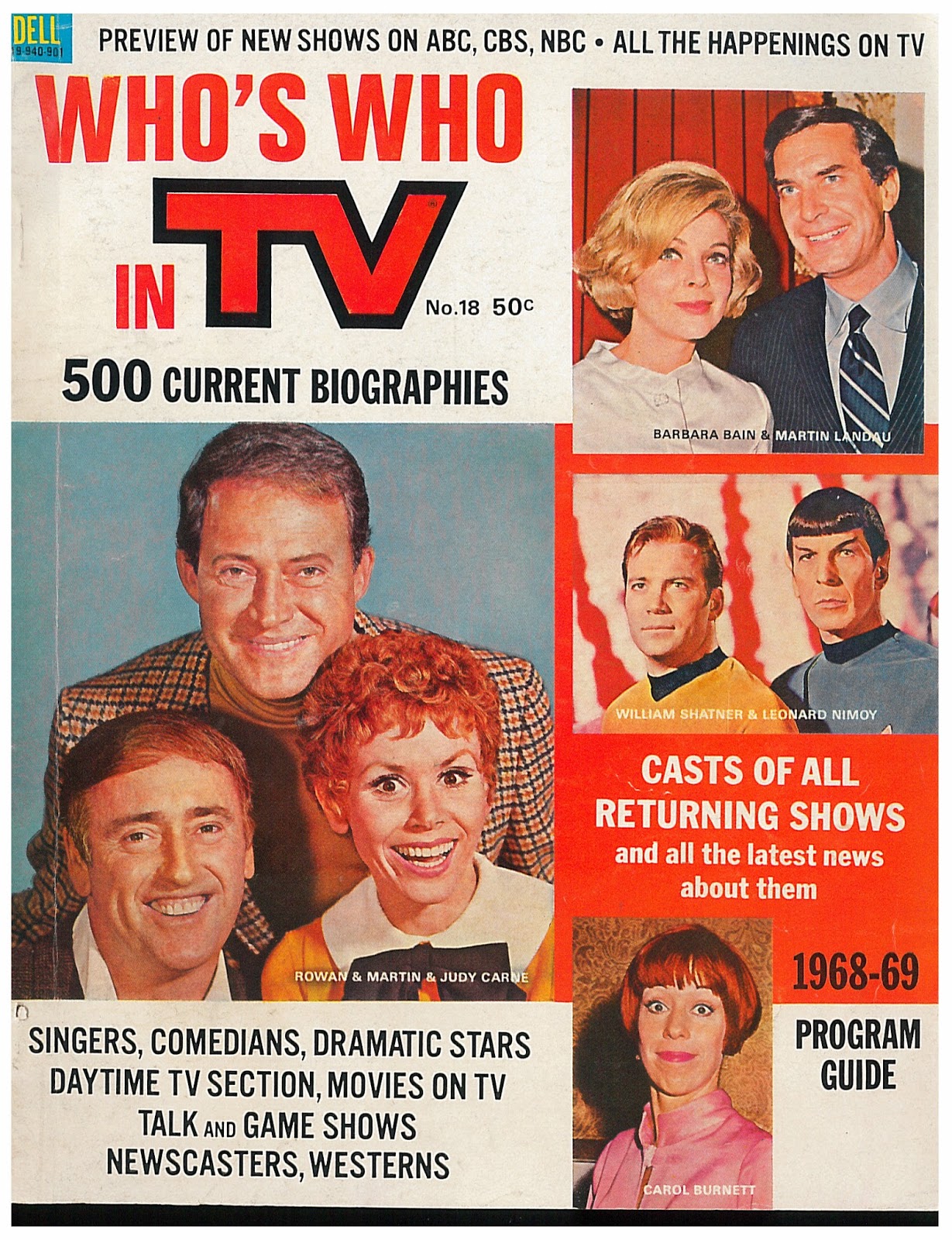 Poseidon's Underworld: Fun Finds: Who's Who in TV, 1968-1969