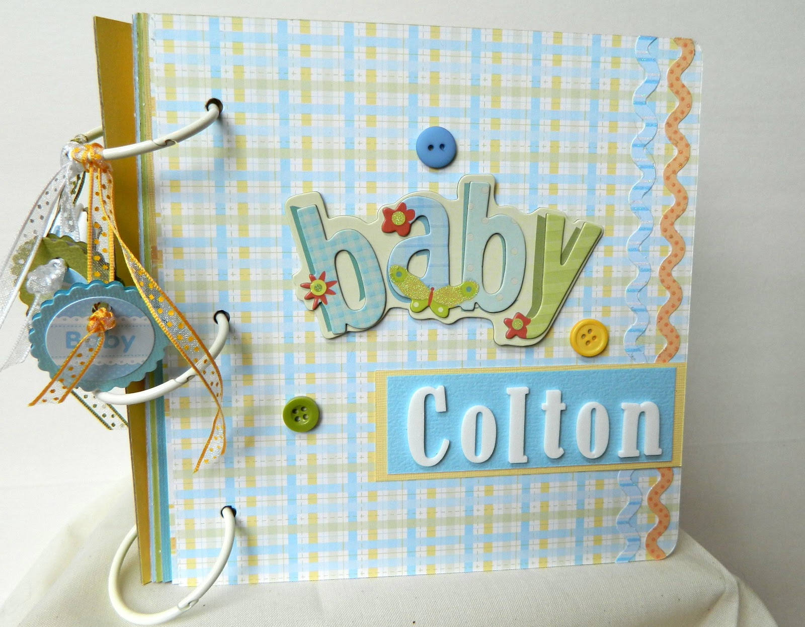 Pattitudes: Baby Boy Mini Book