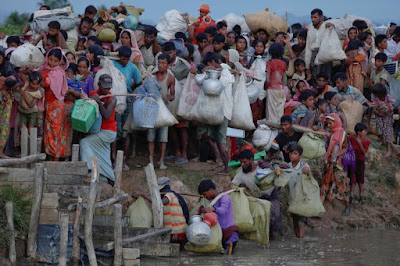 This is what the Journey of 800000 Fleeing Rohingya ...