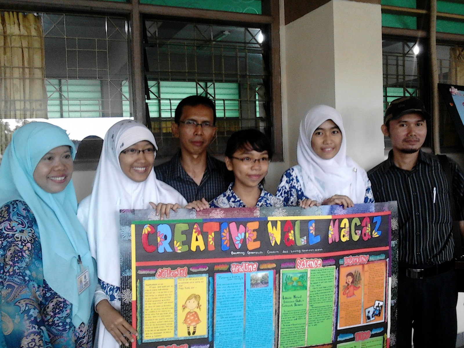 JUARA 1 WALL MAGAZINE TINGKAT KECAMATAN DAN JUARA 3 TINGKAT JAKARTA ...