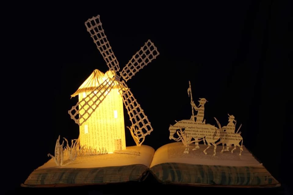 DANDO LA LENGUA: JUSTIN ROWE, EL ESCULTOR DE LIBROS