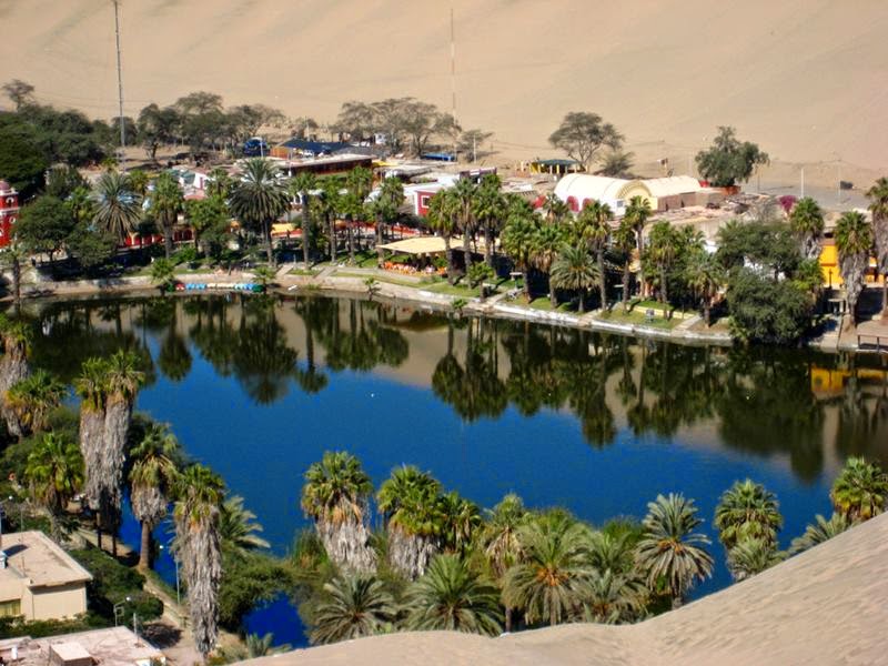 Huacachina Oasis in Peru