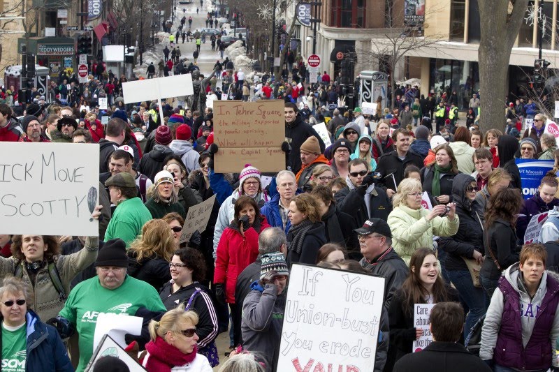 pygalgia: Protests in Madison