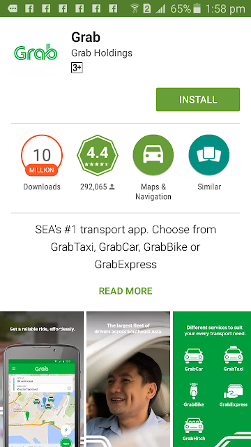 Cara download dan setting aplikasi Grab untuk penumpang | Daftar Grab ...