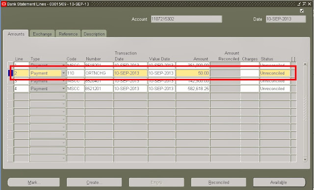 Oracle E Business Suite R12: Oracle EBS - Cash Management : Creating ...
