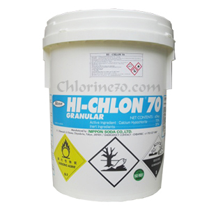 Chlorine Hi Chlon 70% ~ Chlorine Nippon