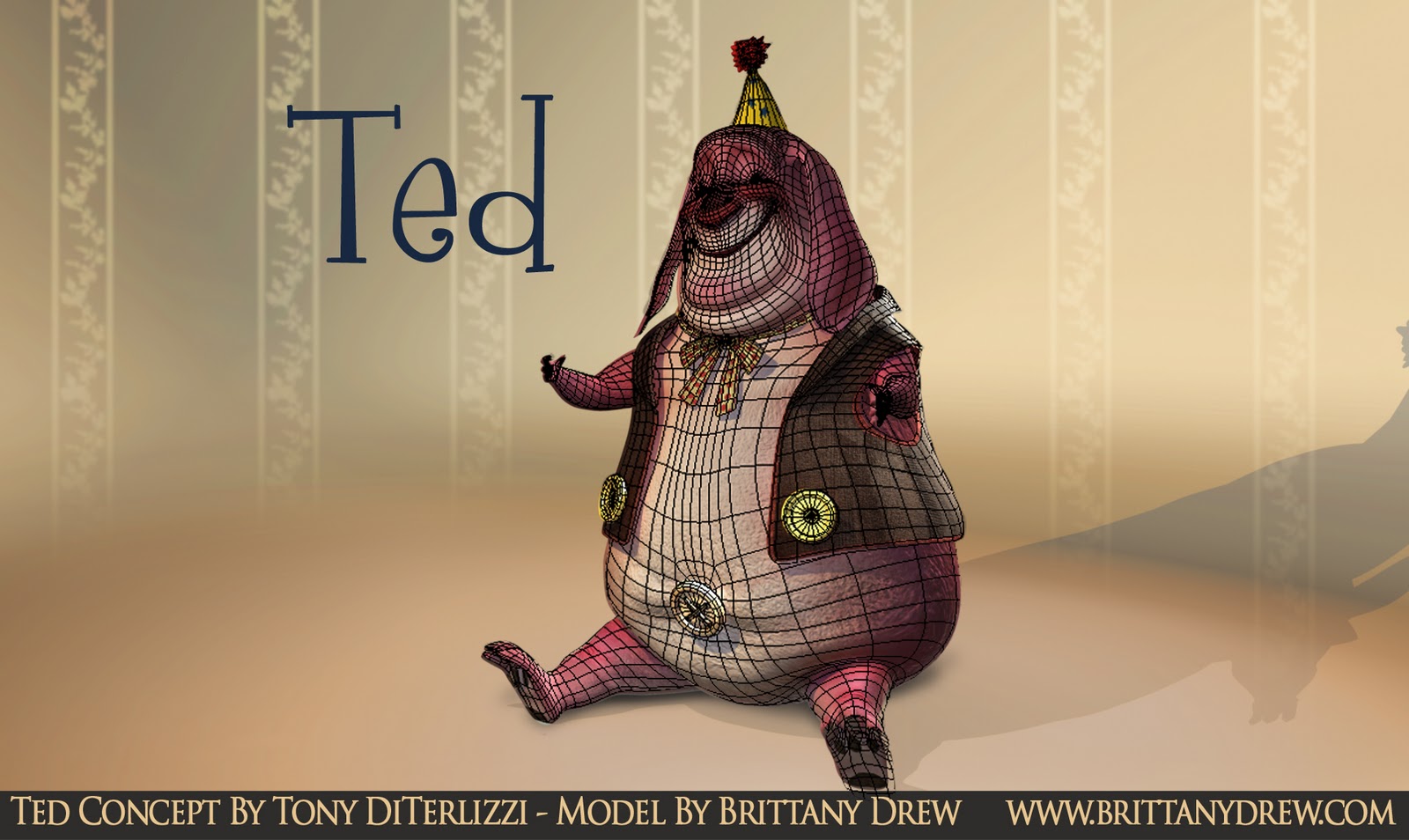 Brittany Drew a picture: Ted the Rabbit!