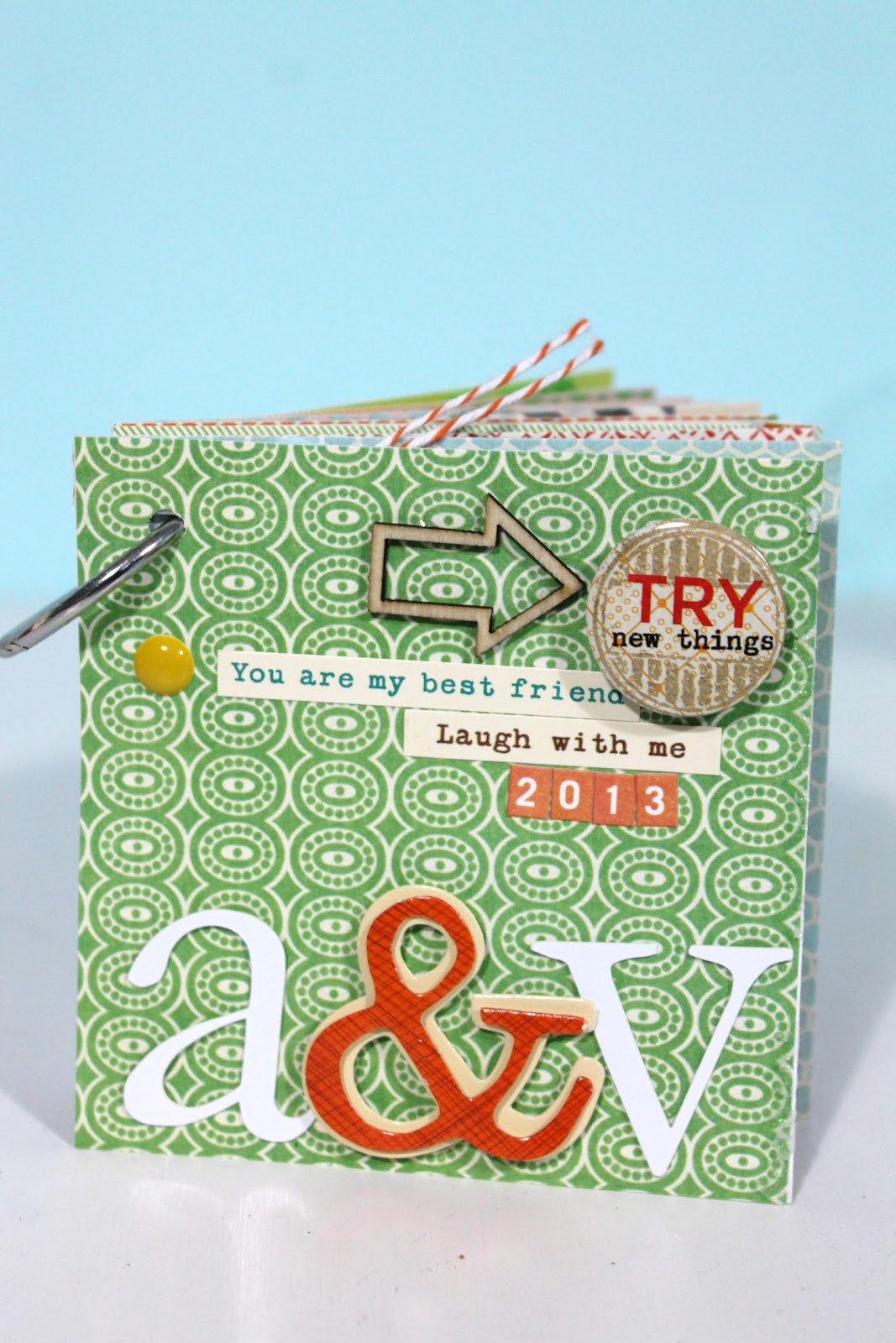 Joyful Whimsy: What I Made Wednesday #1//Friendship Coupon Book