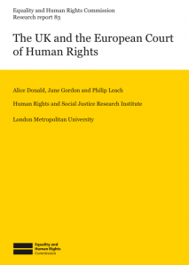 Law and Lawyers: Human Rights in UK - Equality and Human Rights ...