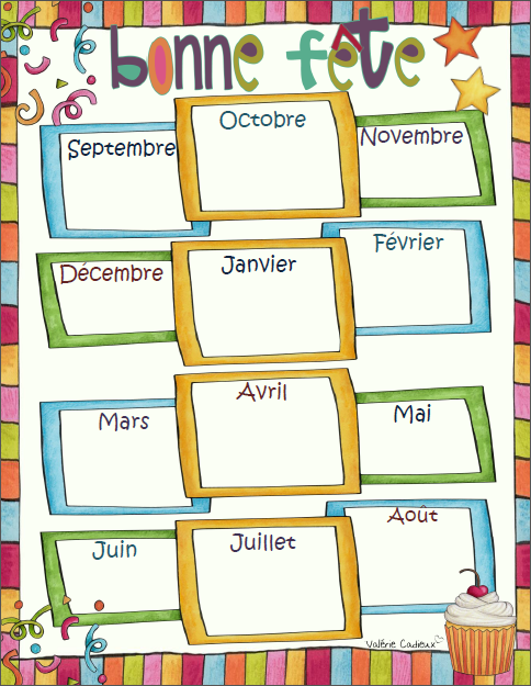 Planification et fêtes