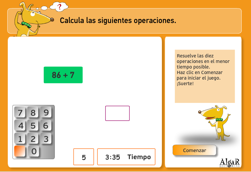 Mi cole Luis Cernuda, Campanillas.: T.1- 3º "Cálculo mental. Estimar sumas"