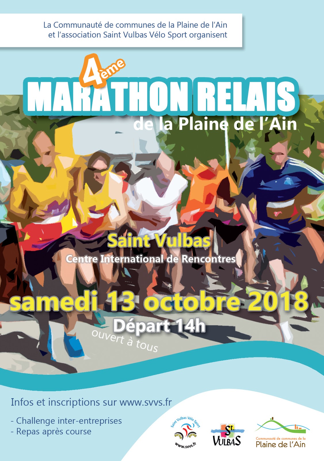 Courir Nature Saint Jean de Niost: 13/10/2018 MARATHON RELAIS de la ...