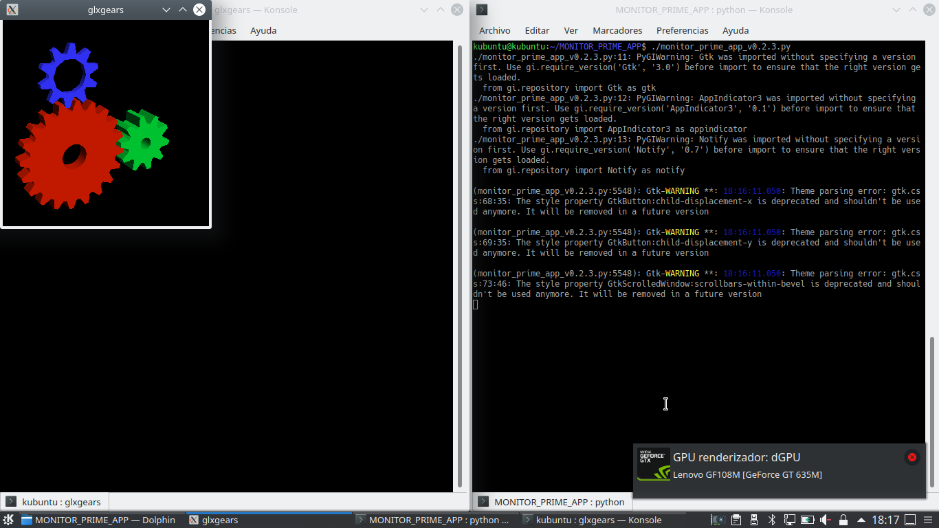 Verificar el estado y configurar gráficos híbridos en Linux Ubuntu 18. ...
