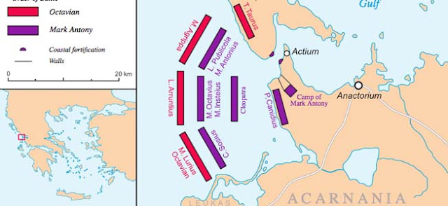 Articles of Interest: NAVAL BATTLE OF ACTIUM 31 BCE