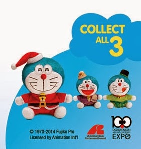 KFC: Limited Edition Doraemon Plush Toys Collectibles | 1000Savings.com