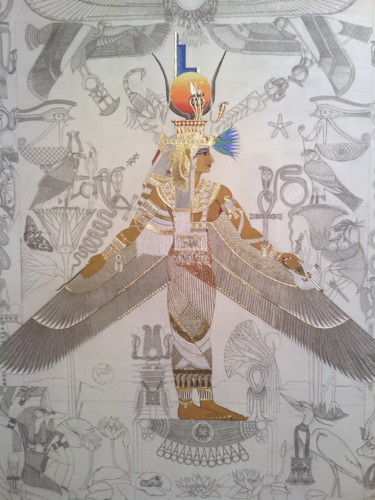 Icons of Kemet: Touching Isis/ The Real Goddess Still Making Herself Known