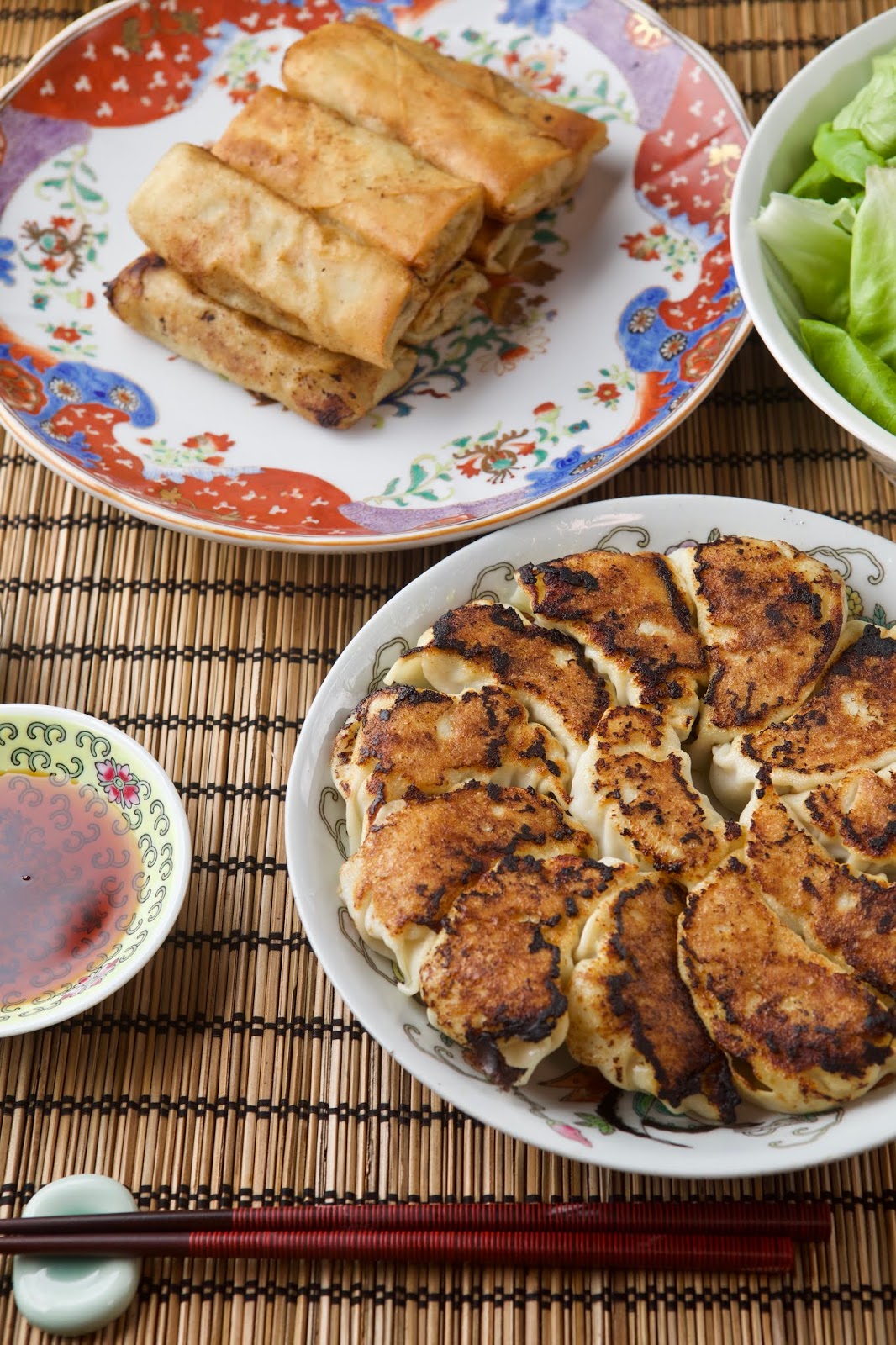 OISHII!: Gyoza & Spring rolls