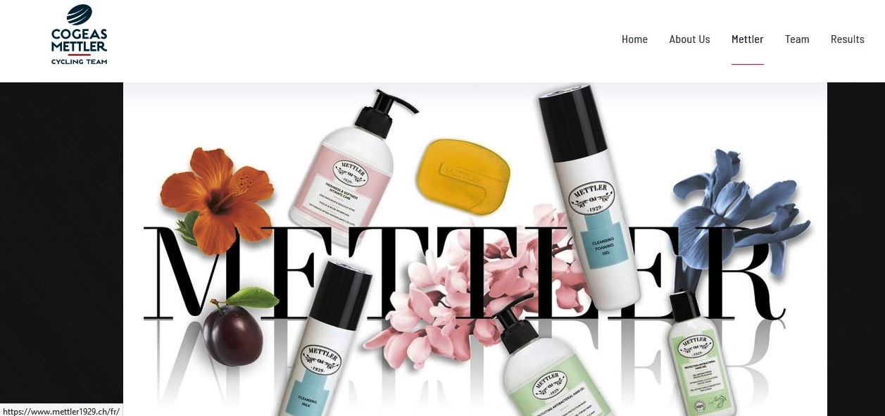 CICLISMO TOTAL: El Cogeas Mettler Pro Cycling Team estrena Web oficial