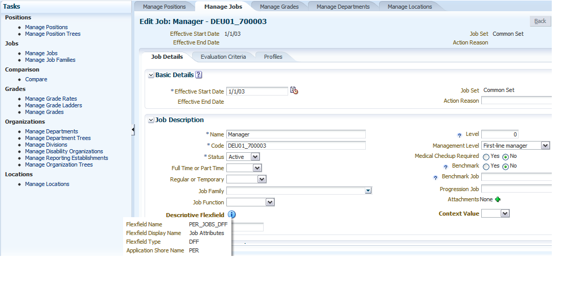 Fusion APPS Quick Start: How to Find and Edit Descriptive Flexfield ...